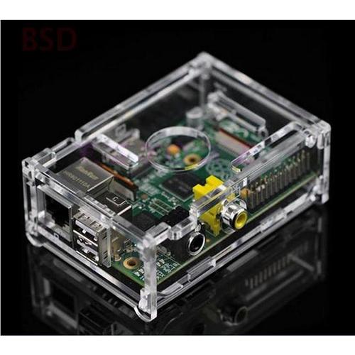 Jual Computer Box Kit For Raspberry Pi Clear Transparent Acrylic Case ...