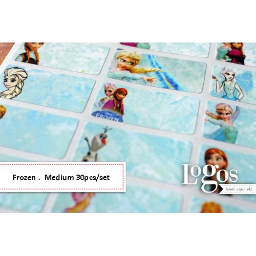 Promo Frozen Sticker MEDIUM Name Label. Stiker karakter Elsa Anna Olaf ...