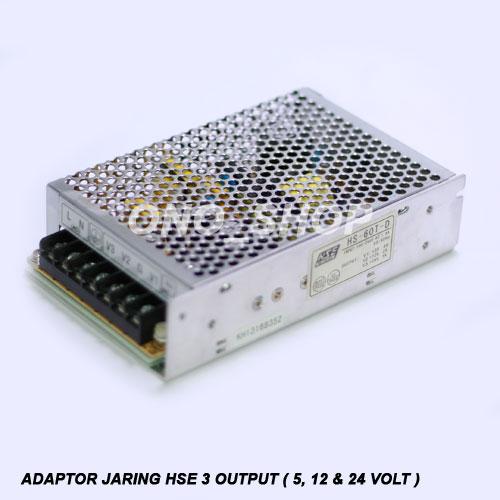 Jual Adaptor Jaring 3 Output ( 5 Volt, 12 Volt & 24 Volt ) - Jakarta ...
