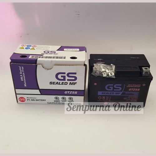 Jual Aki Motor GS Astra MAINTENANCE FREE / KERING GTZ5S - Jakarta Timur ...