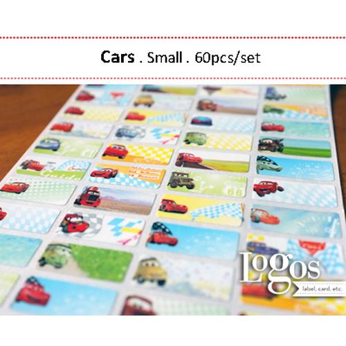 Jual Cars Sticker. Name Label Small. Stiker nama anak lucu, karakter ...