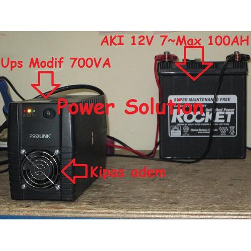 Jual UPS MODIF PROLINK 700VA-12V - Jakarta Pusat - Power solution pws ...