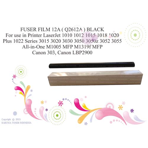 Jual FUSER FILM 12A BLACK For use in Printer LaserJet 1010 1012 1015 ...