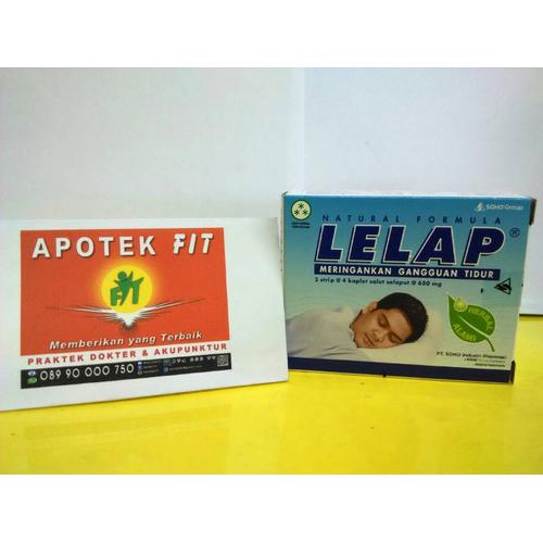 Jual Lelap (Natural Formula untuk meringankan insomnia/gangguan tidur ...