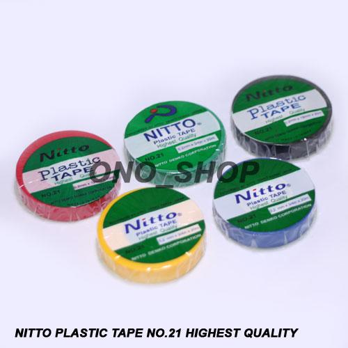 Jual Nitto Plastic Tape No.21 Highest Quality Color - Merah - Jakarta ...