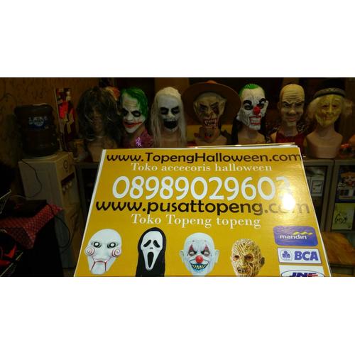 Jual PERLENGKAPAN HALLOWEEN TOPENG HANTU TOPENG ZOMBIE JAKARTA ...