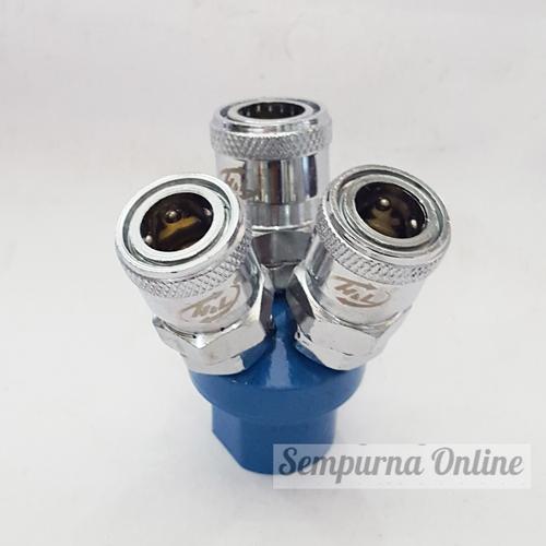 Jual Air Quick Coupler 3 Way / Coupler Cabang 3 - Jakarta Timur ...