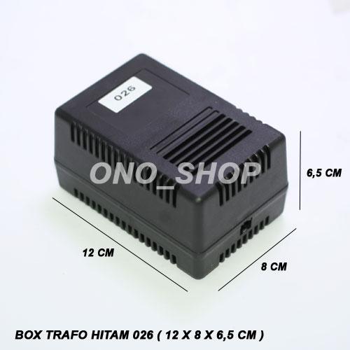 Jual Box Trafo Hitam 026 ( 12 x 8 x 6,5 cm ) - Box 026 - Jakarta Barat ...