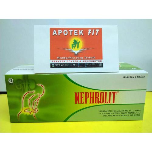 Jual Nephrolit kapsul 4's - Jakarta Selatan - FIT MEDICA | Tokopedia