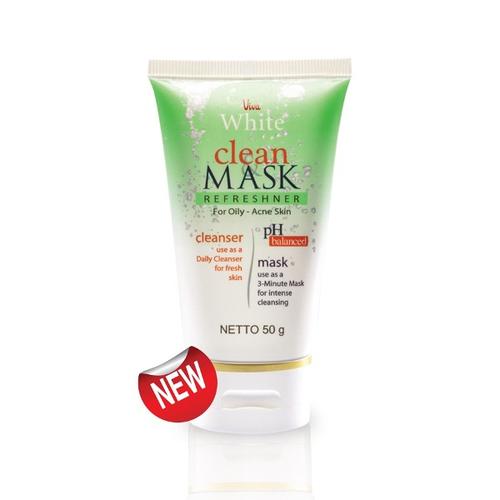 Jual Viva White - Clean & Mask Refreshner For Oily Acne Skin - Kota ...