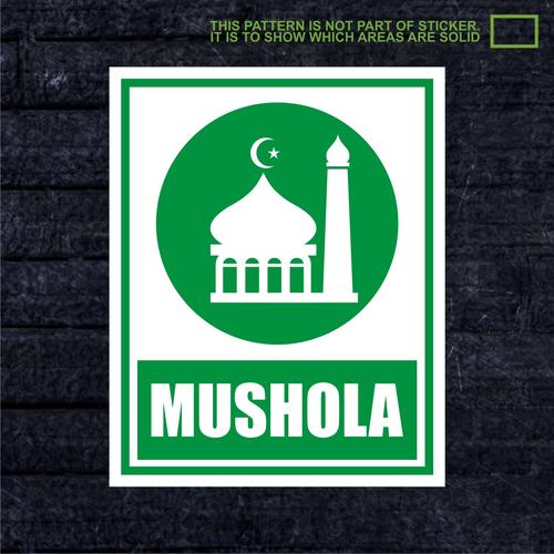 Jual WSKPC146 Sticker K3 Safety Sign Warning Sign Mushola - Kota Bekasi ...
