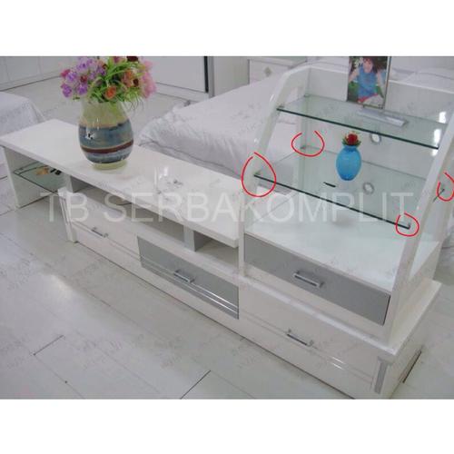 Jual Rak Kaca Dinding Rak Display Kaca Penjepit Kaca Ambalan Kaca Klem ...