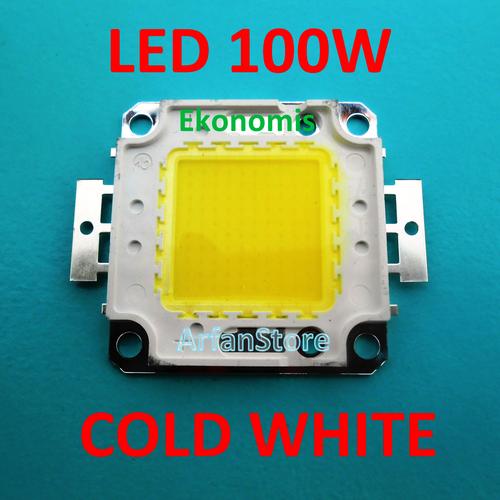 Jual High Power LED 100W Ekonomis Putih Cold White 6000 - 6500K HPL 30 ...