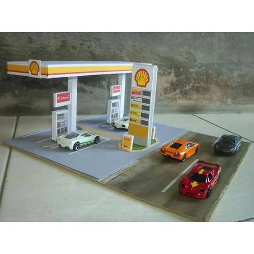 Jual Shell Gas Station (Pattern Papercraft) - Kab. Demak - Ravania Jr ...