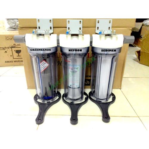 Jual PAKET FILTER AIR SIAP PAKAI "CLEAR" (AIR ZAT BESI TINGGI ...