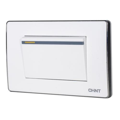 Jual Saklar 1 Gang 1 Way Switch Chint NEW5-F001B (Big button 90mm ...