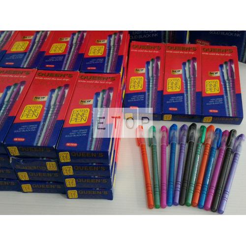 Jual Pulpen Faster Queen C6000 Warna Hitam / Ballpoint Pen / Pena ...