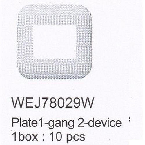 Jual Plate 1 Gang 2 Device Panasonic - WEJ78029W - Kab. Karawang ...