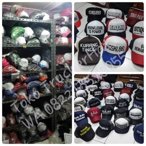 Jual Topi Trucker Desain Bebas Custome Topi Design Sendiri Suka-Suka Custom - Jakarta Selatan ...