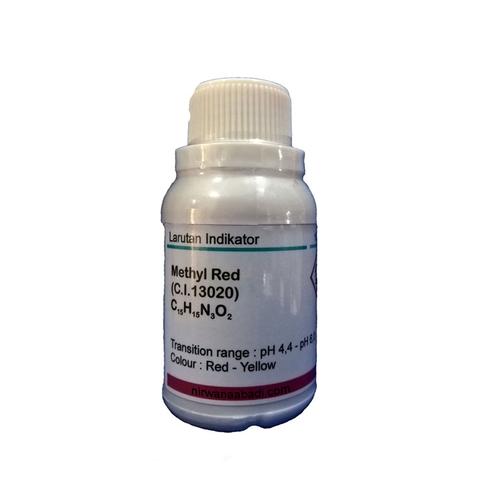 Jual Larutan Indikator Metil Merah 100ml | Methyl Red Indicator - Kota ...