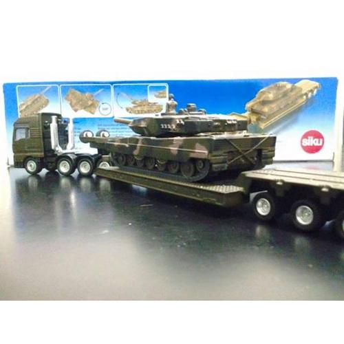Jual Diecast Truck Transporter Militer Tank Leopard - siku - Kota Depok ...