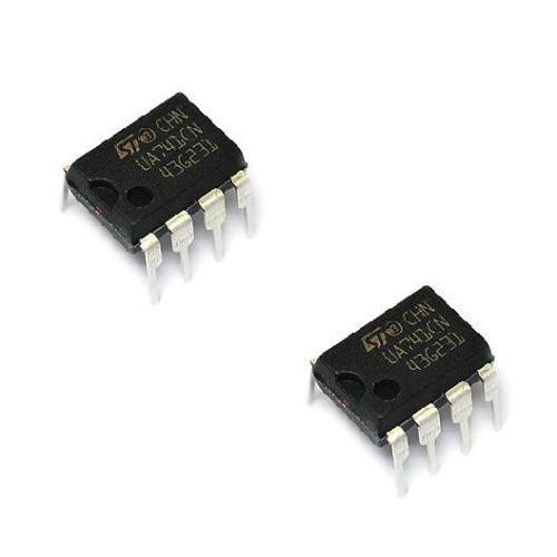 Jual UA741CN ST OPERATIONAL AMPLIFIER OP AMP DIP8 - Kab. Bogor - elektroman | Tokopedia