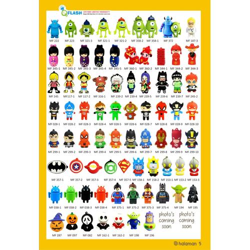 Jual FLASHDISK UNIK ANEKA BONEKA KARAKTER LUCU 8 GB MURAH - Jakarta ...