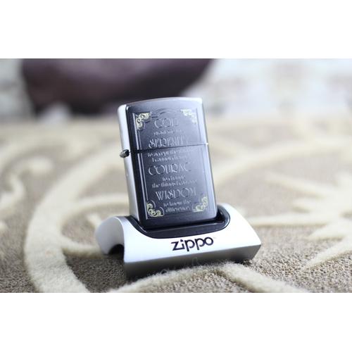 Jual Zippo Serenity prayer 28458 - Jakarta Pusat - Zippo Original HotShop88 | Tokopedia