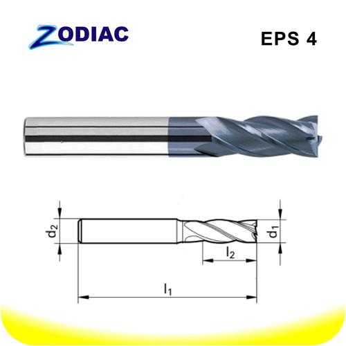 Jual ZODIAC Carbide Endmill 4 Flute For 45Hrc D6x50 - Jakarta Barat ...