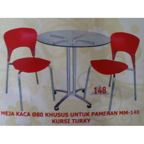Jual meja kaca meja bar kaca meja pameran dealing table kursi cafe kafe ...