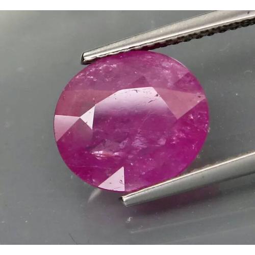 Jual DGL Certified Best Luster No Heat 4.12 Ct Red RUBY Winza Tanzania ...