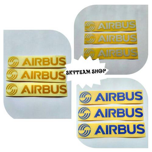 Jual CUTTING STICKER AIRBUS - SILVER - Kota Depok - Skyteam Shop ...