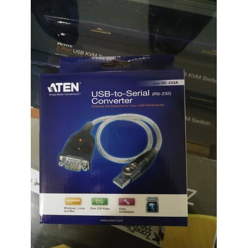 Jual ATEN UC-232 USB TO RS 232 SERIAL CONVERTER - Jakarta Pusat ...