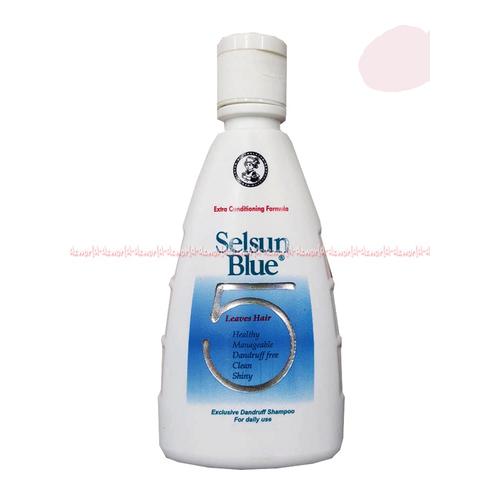 Jual Selsun Blue 5 Biru shampoo Ketombe Selsan blue Putih 120ml ...