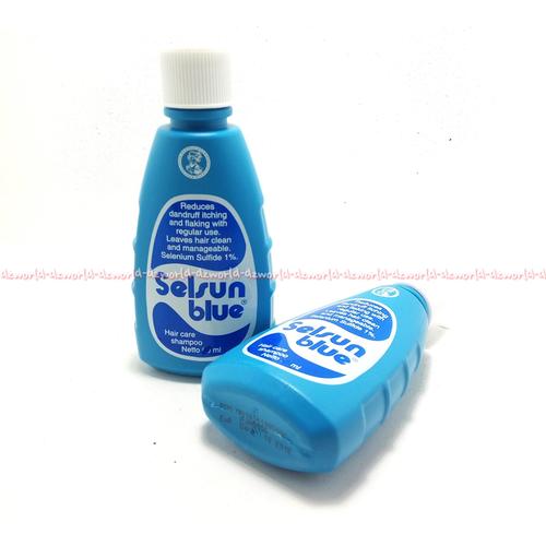 Jual Selsun Blue Biru shampoo Ketombe Selsan blue Biru 120ml - Jakarta ...