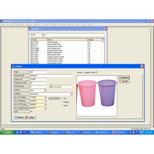 Jual Aplikasi / Software Pabrik Plastik Bisa custom - Kota Semarang ...