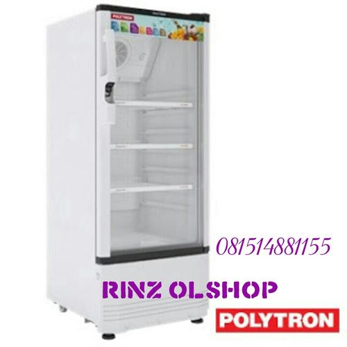 Promo SHOWCASE POLYTRON SCN-141/ DISPLAY COOLER/ LEMARI PENDINGIN Cicil ...