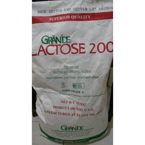 Jual LACTOSE / LAKTOSA / SACCHARUM LACTIS / SL Monohidrat USP USA ...