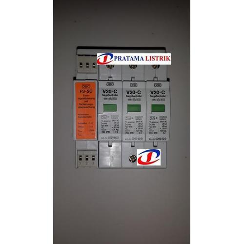 Jual Surge Arrester OBO V20-C 3Phase + FS-SU - Jakarta Pusat - Pratama ...