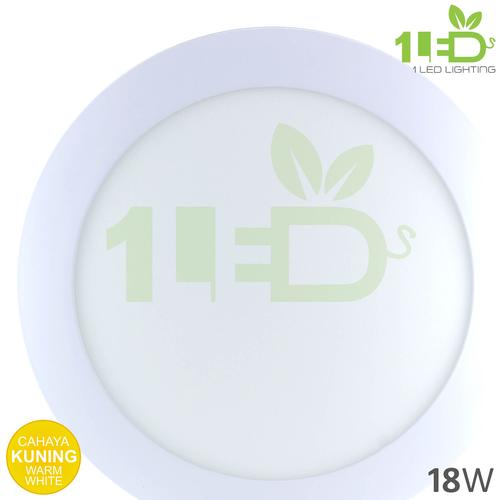 Jual Lampu downlight LED Panel 18W Kuning 18 W Watt 18Watt Tipis ...
