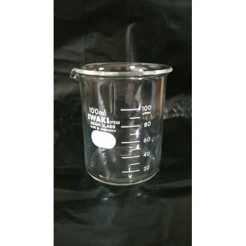 Jual Beaker Glass gelas piala laboratorium 100ml Iwaki - Jakarta Timur ...