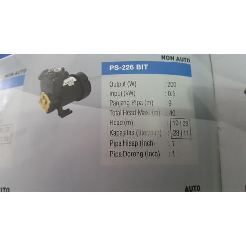 Jual Pompa air Shimizu Ps 226 bit - Kota Cirebon - Mega tehnik jr ...