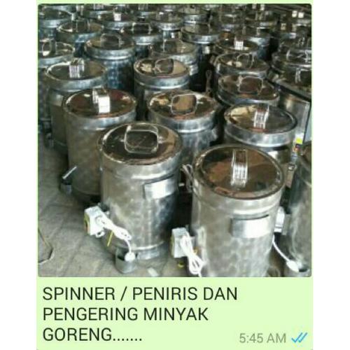 Jual SPINNER BESAR MESIN PENIRIS PENGERING MINYAK GORENG elektrik ...