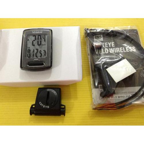 Jual Speedometer Velo Wireless + Cat Eye Vt 230w Black - Kota Tangerang ...