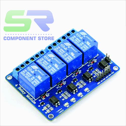Jual 5V 4 Channel Relay Module For Arduino - Kota Bandung - SR ...