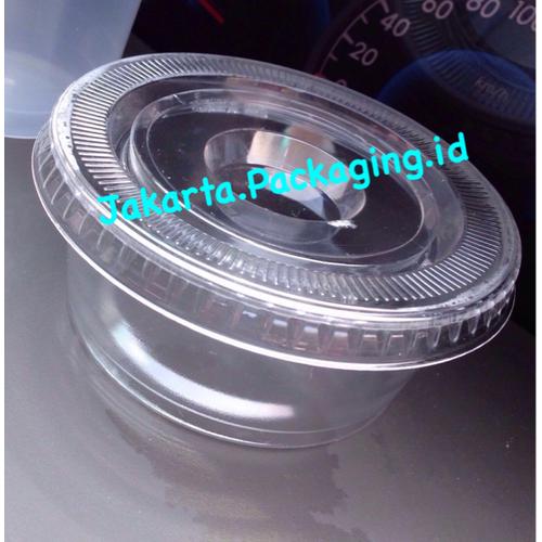 Jual Cup Pudding Puyo / Cup Pudding Plastik Ukuran 240ml - Kota ...