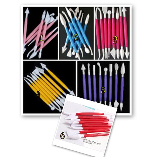 Jual modeling tools alat clay murah alat pastry alat tekstur fondant ...