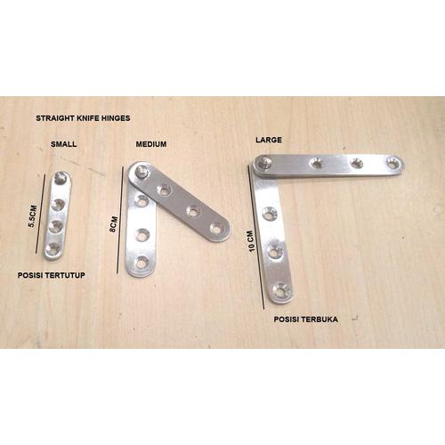 Jual Knife Hinges Small / Engsel Pivot Samping / Jarum - Jakarta Barat ...