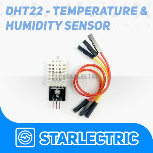 Jual DHT22 Modul Sensor Suhu & Kelembapan + Kabel - Jakarta Barat ...