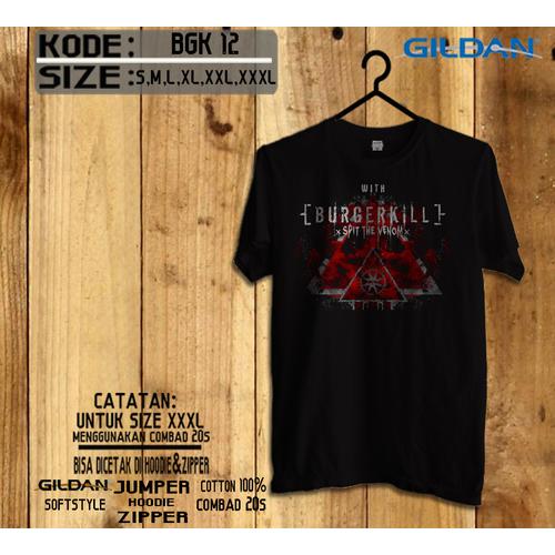 Jual Kaos burgerkill spit the venom original gildan softstyle bgk12 ...
